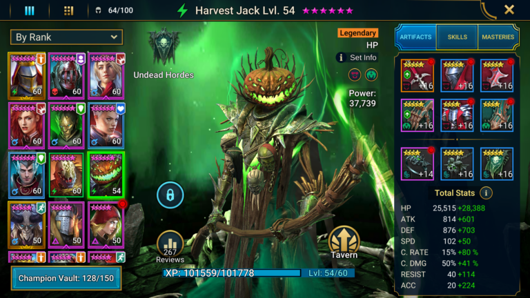 Best Way to Get Harvest Jack In Raid: Shadow Legends - Touch, Tap, Play