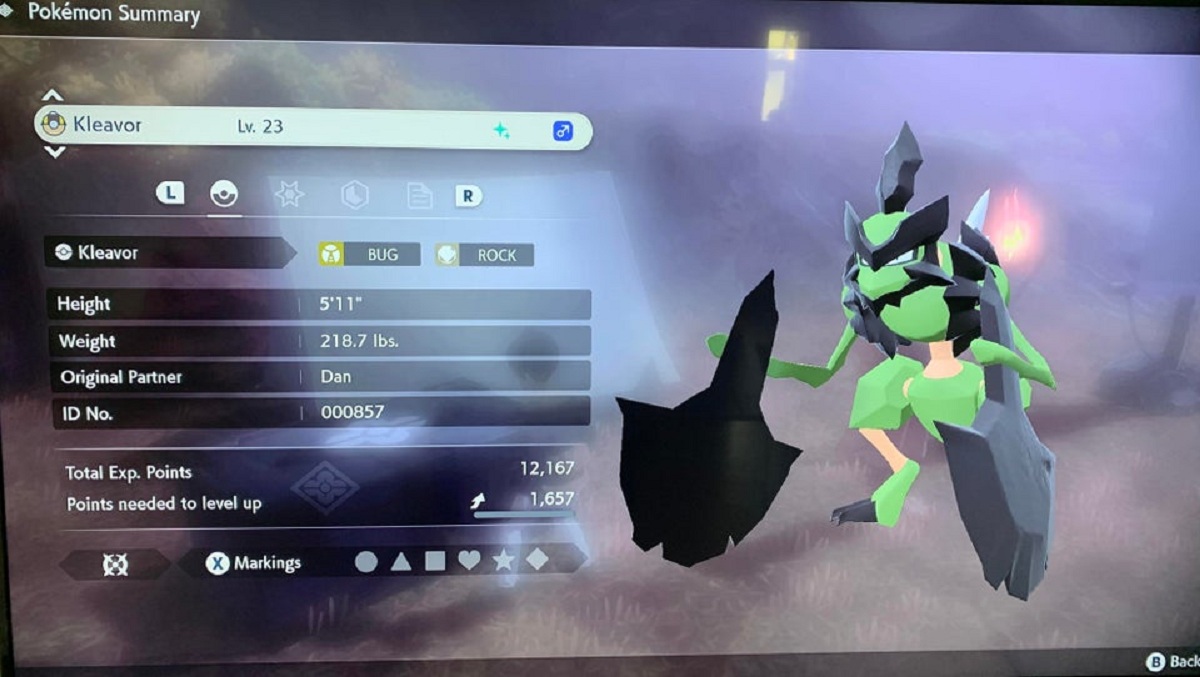 How to Get Shiny Kleavor in Pokemon Legends Arceus - Touch, Tap, Play