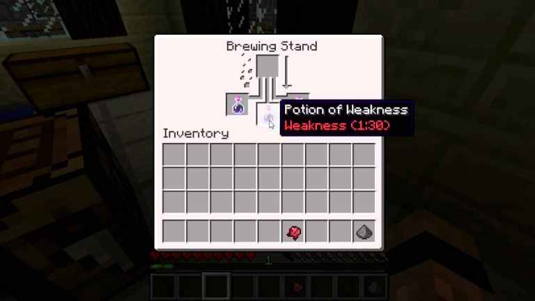 How to Make Splash Potion of Weakness in Minecraft Bedrock Edition ...