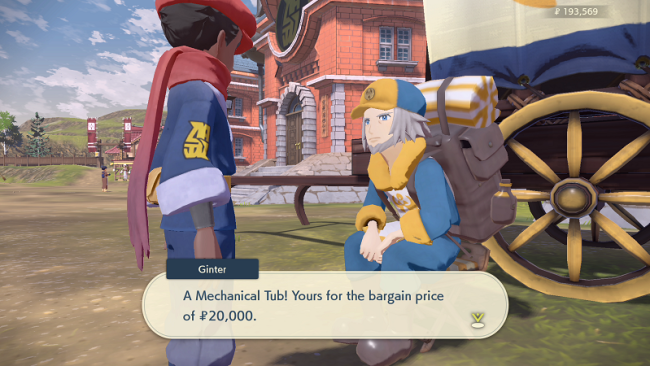 How to Get The Mechanical Tub and How It Works in Pokemon Legends ...