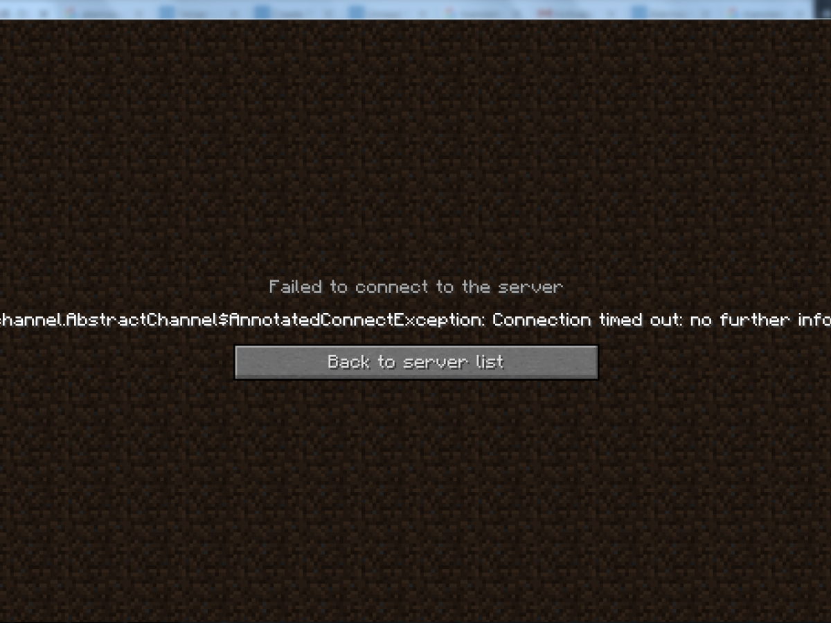 (Solved) IO.netty.channel Connection Error in Minecraft - Touch, Tap, Play
