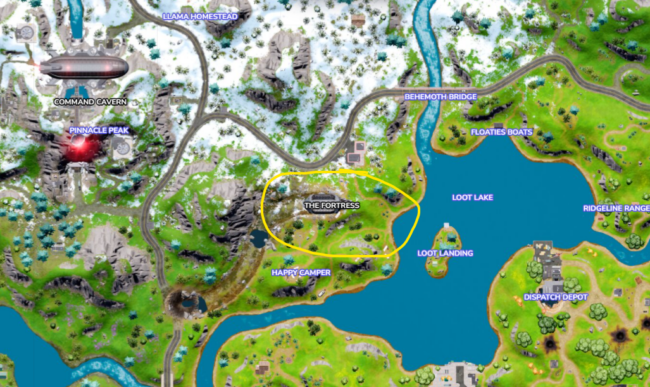 Where to Find The Fortress in Fortnite Chapter 3 Season 2 - Touch, Tap ...