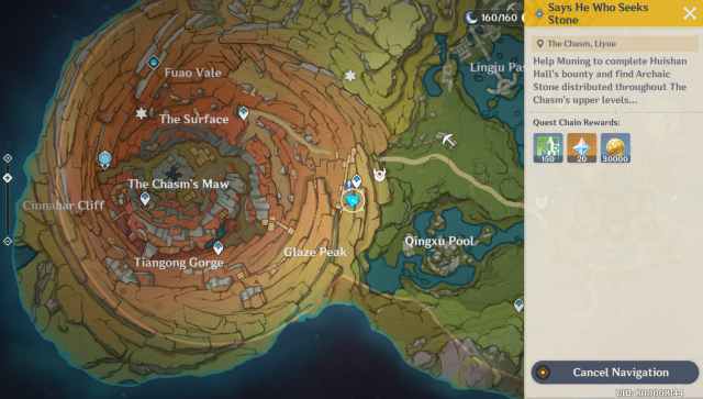 Genshin Impact: Says He Who Seeks Stone World Quest Location - Touch ...