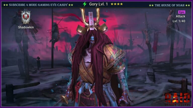 Guide to Using Gory in Raid: Shadow Legends - Touch, Tap, Play