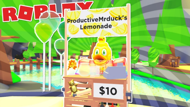 How to Get and Use a Lemonade Stand in Adopt Me - Touch, Tap, Play