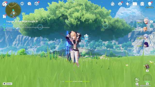 How to Complete Legend of the Wind Knight II Photo Challenge in Genshin ...