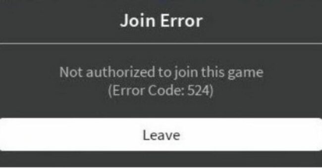 How to Fix Join Error 524 in Roblox 2022 - Touch, Tap, Play