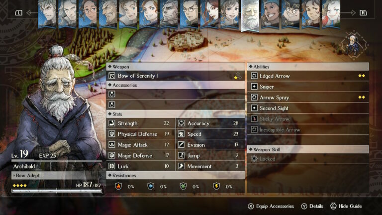 How to Recruit Archibald in Triangle Strategy - Touch, Tap, Play