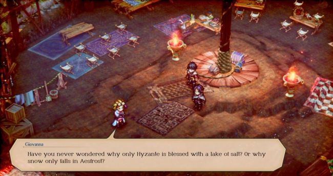 How to Recruit Giovanna in Triangle Strategy - Touch, Tap, Play