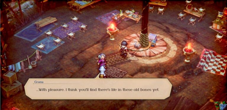 How to Recruit Groma in Triangle Strategy - Touch, Tap, Play