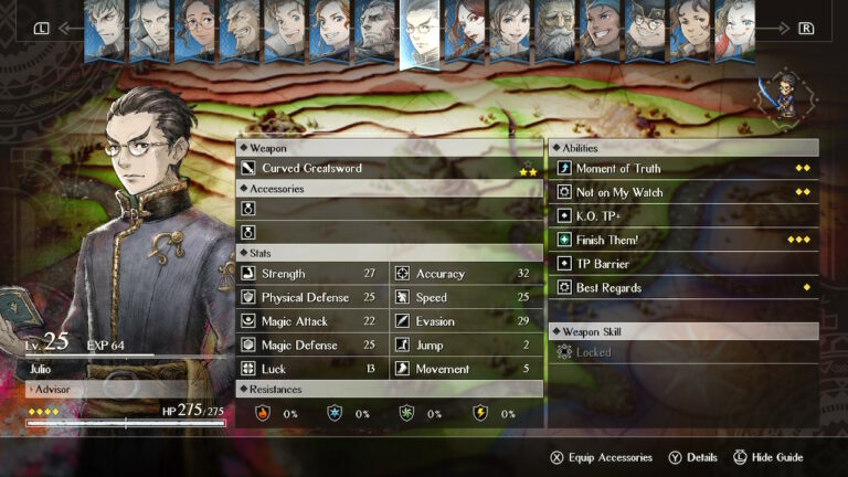 How to Recruit Julio in Triangle Strategy - Touch, Tap, Play