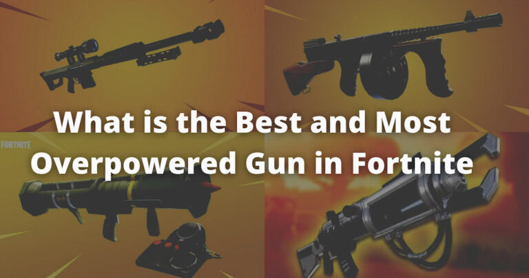 What is the Best and Most Overpowered Gun in Fortnite - Touch, Tap, Play