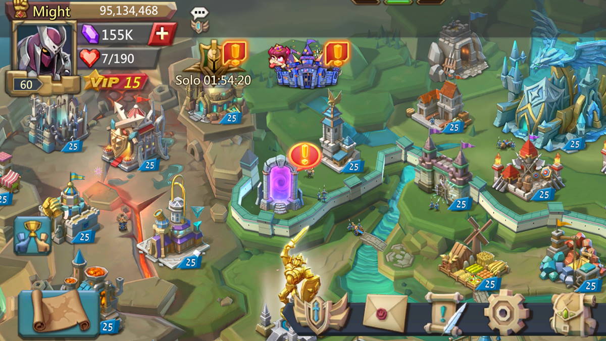 Highest Might Players of all time in Lords Mobile - Touch, Tap, Play