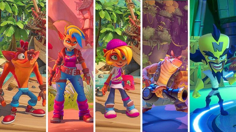 All Crash Bandicoot Characters on Nintendo Switch and Mobile - Touch ...