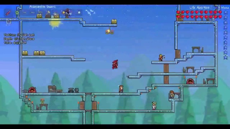 Can You Make a Glass House in Terraria - Touch, Tap, Play