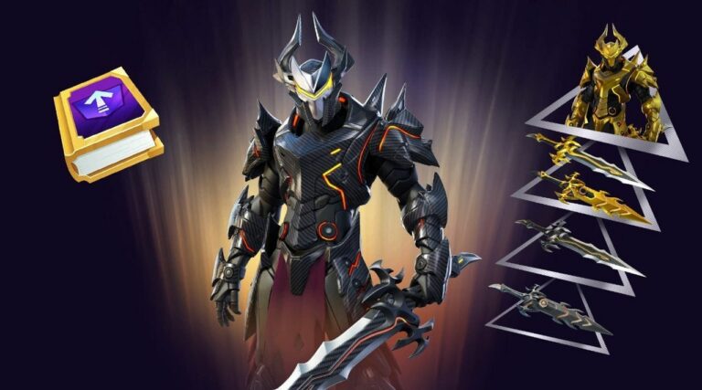What is Included in the Omega Knight Bundle in Fortnite - Touch, Tap, Play