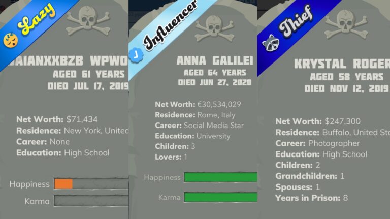 Complete List of BitLife Ribbons Including Blue Ribbons - Touch, Tap, Play