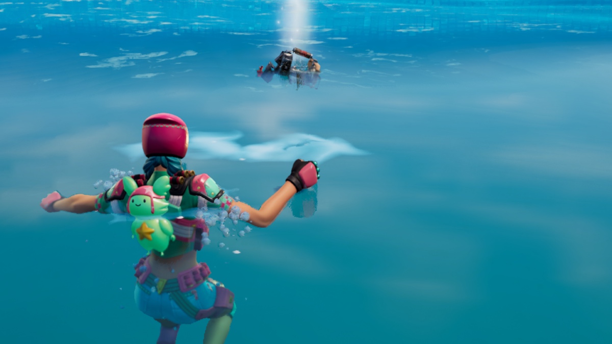 How to Fish for Mech Parts in Fortnite - Touch, Tap, Play