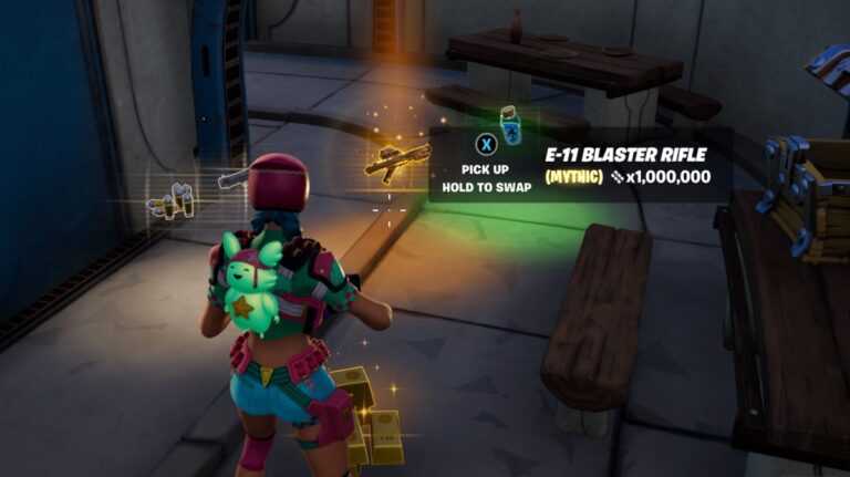 Where to Find an E-11 Blaster Rifle in Fortnite - Touch, Tap, Play