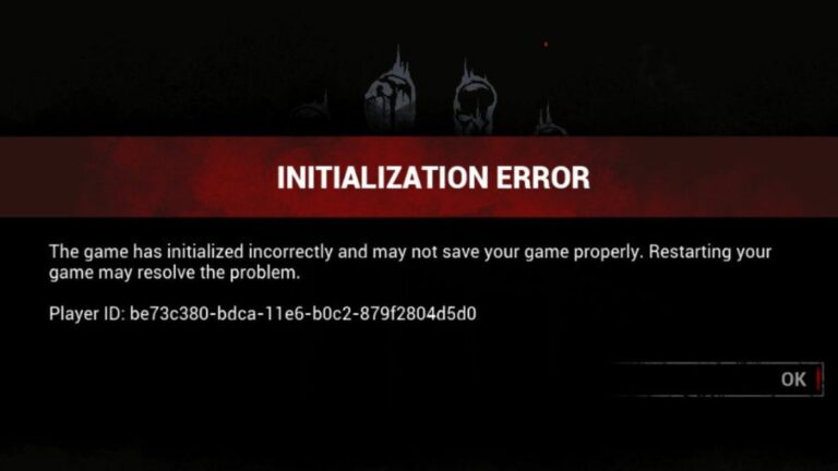 How to Fix Dead By Daylight Initialization Error - Touch, Tap, Play