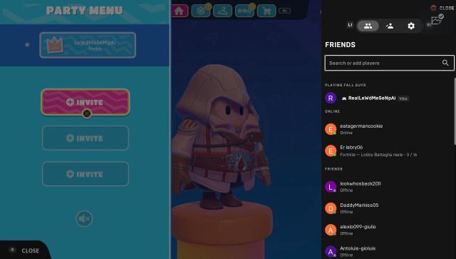 How to Invite Friends on Fall Guys PS4 and PS5 - Touch, Tap, Play