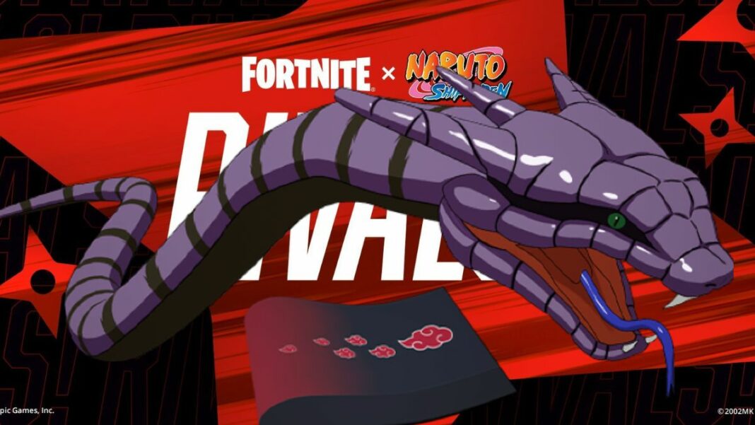 How to Get the Manda (Snake) Glider in Fortnite | Fortnite X Naruto ...