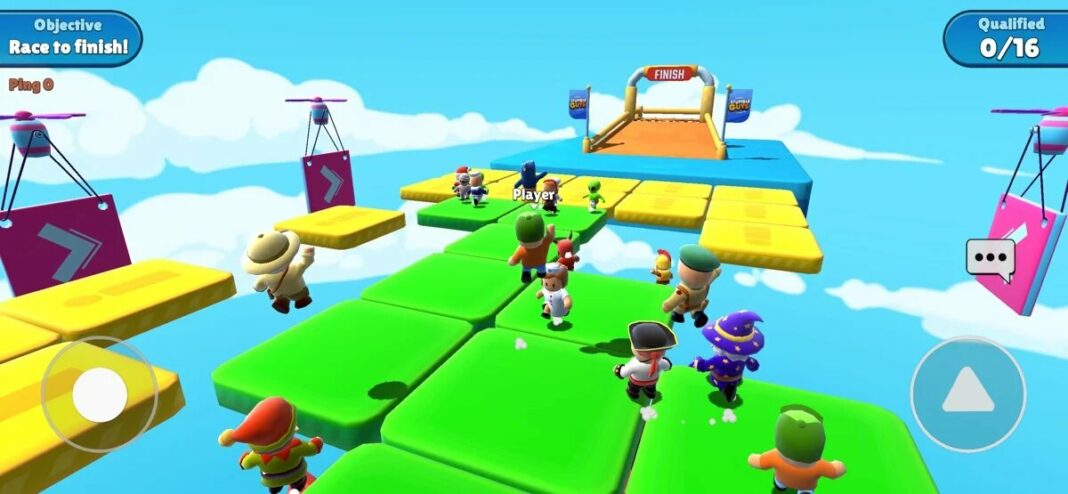 Playing 1v1 With Friends in Stumble Guys