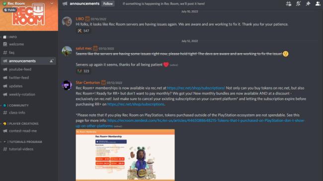 Is Rec Room Down? - How to Check Rec Room Server Status - Touch, Tap, Play