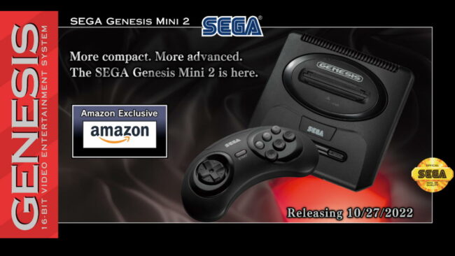 Sega Mega Drive Mini 2 Pre-Order Locations