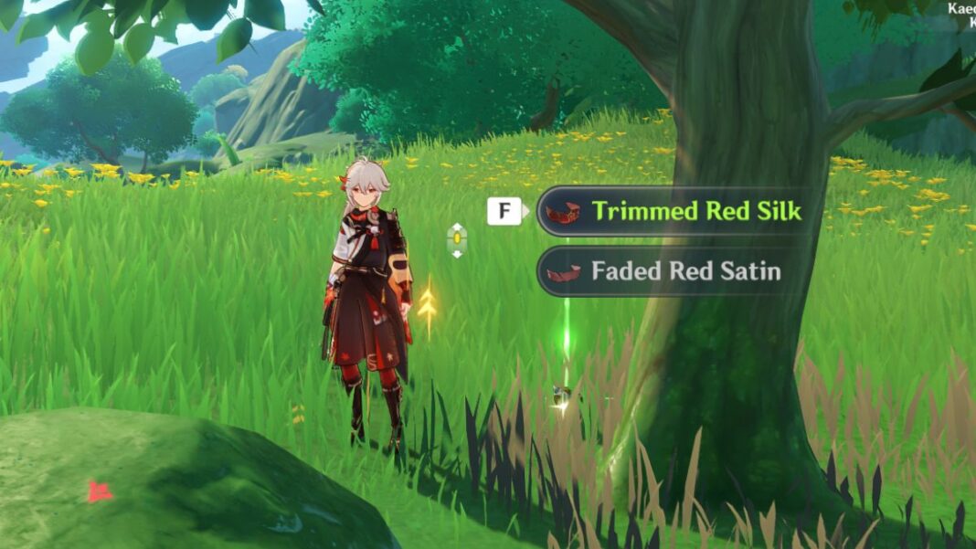 How to Get Faded Red Satin, Trimmed Red Silk, and Rich Red Brocade in ...