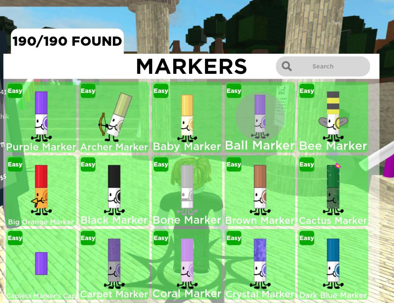 How to Get the Big Orange Marker in Roblox Find the Markers - Touch ...