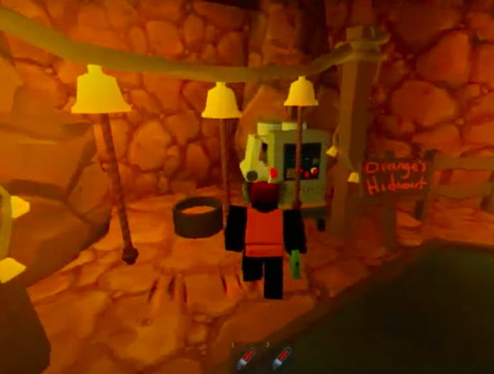 Orange’s Hideout in Roblox Rainbow Friends (via Accurate Content on ...