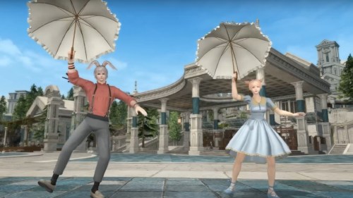 FFXIV: How to do the Umbrella Dance - Touch, Tap, Play