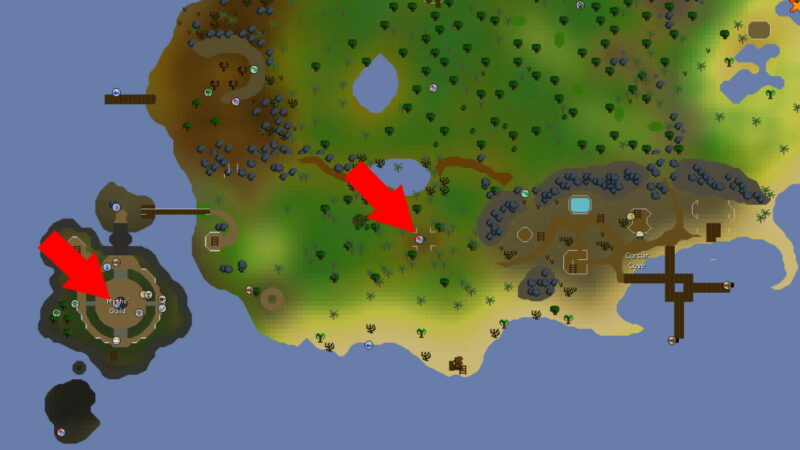 Green Dragon Location in OSRS - Where to find Green Dragon in Old ...