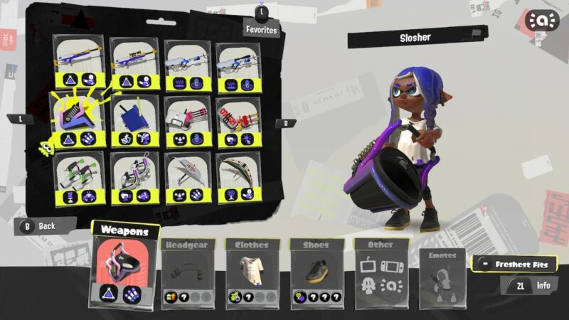 Splatoon 3 Weapons Tier List