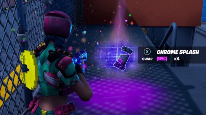 How to Find and Use Chrome Splash in Fortnite Chapter 3 Season 4 ...