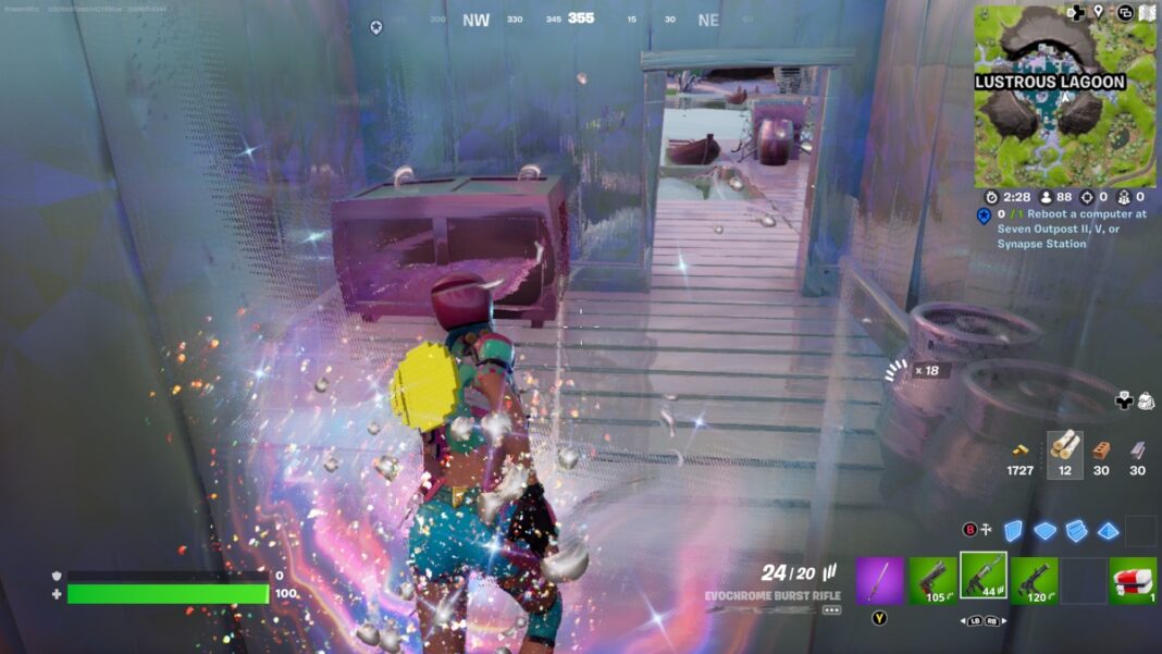 Join in the chrome fun in Fortnite (screenshot by Touch Tap Play)