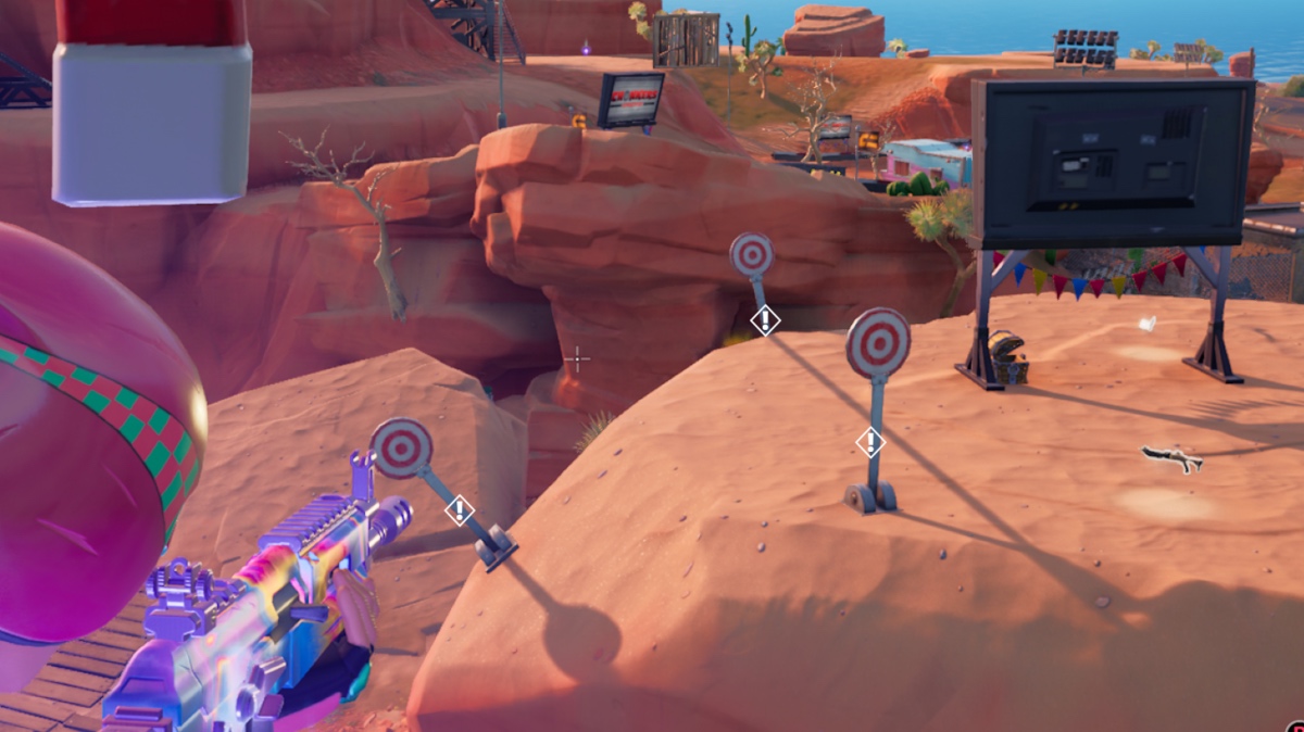 How to Shoot Targets While Ziplining in Fortnite Chapter 3 Season 4 ...