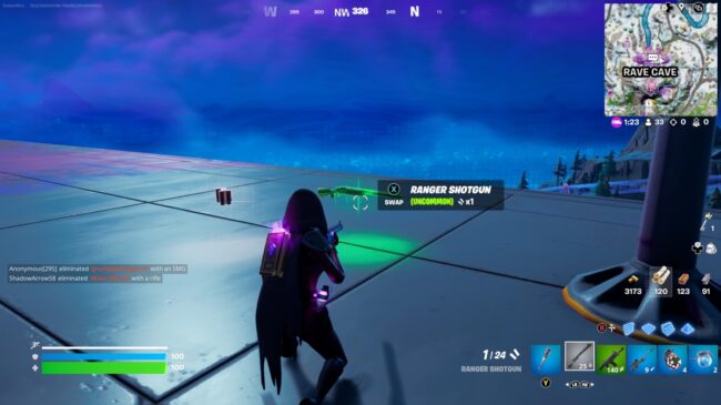 uncommon ranger shotgun fortnite