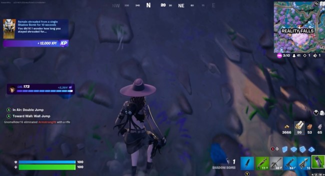 How to Stay Shrouded by Shadow Bomb for 10 Seconds in Fortnite - Touch ...