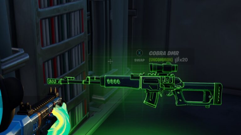 The Cobra DMR in Fortnite