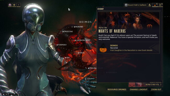 Talk to Daughter in the Necralisk to get started with the event.