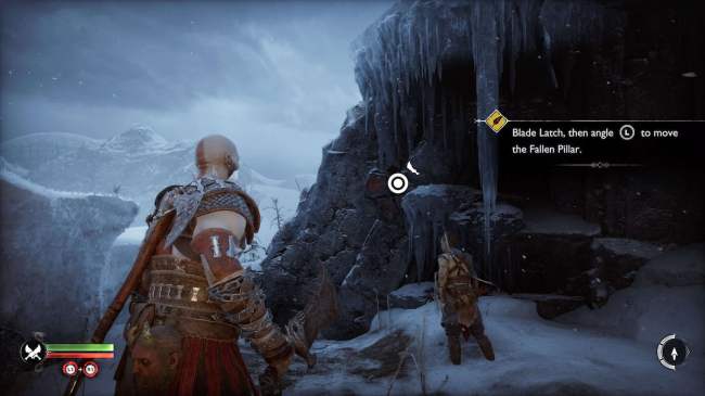 God Of War Ragnarok: How to Move the Fallen Pillar at the Shrine of Tyr ...