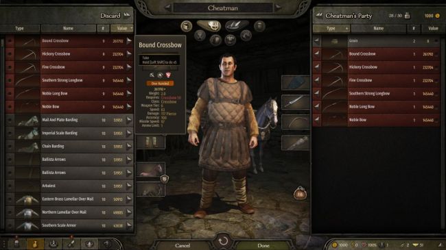 Mount And Blade 2 Bannerlord Cheats And Console Commands List Touch Tap Play