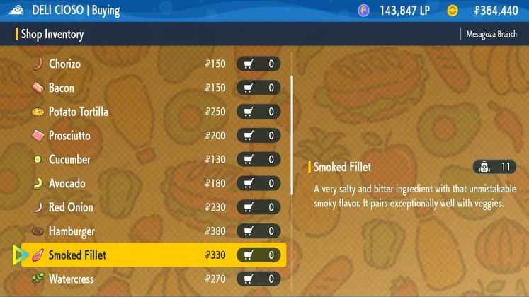 How to Make a Dark-Type Shiny Boost Sandwich in Pokémon Scarlet and ...