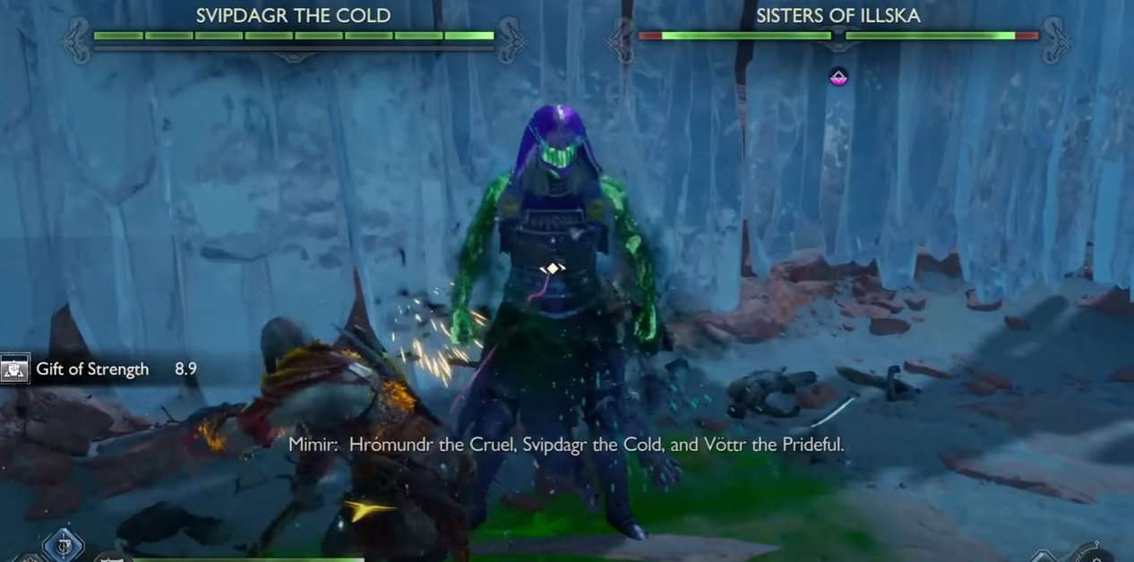 How To Beat Svipdagr The Cold in God of War: Ragnarok - Touch, Tap, Play