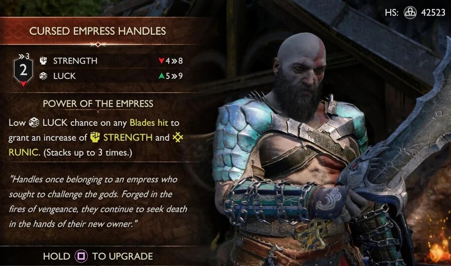 God Of War Ragnarok: Where To Get the Cursed Empress Handles - Touch ...