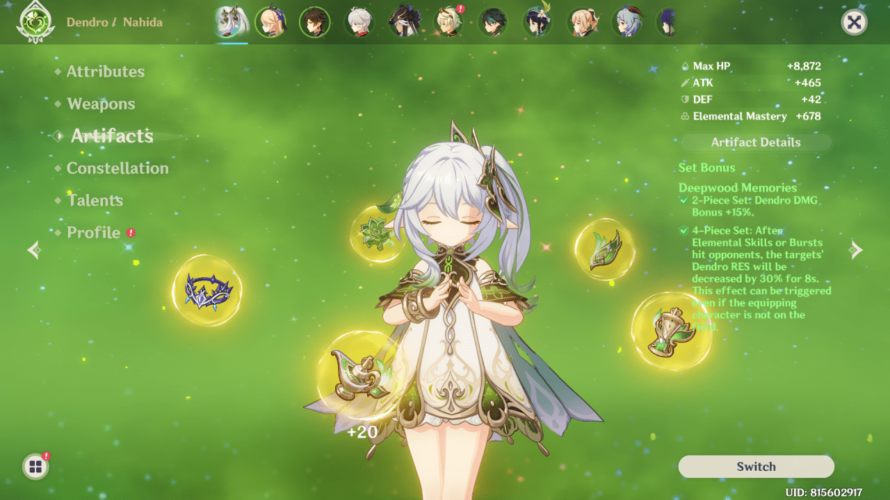 Best Nahida Build Guide For Genshin Impact - Touch, Tap, Play