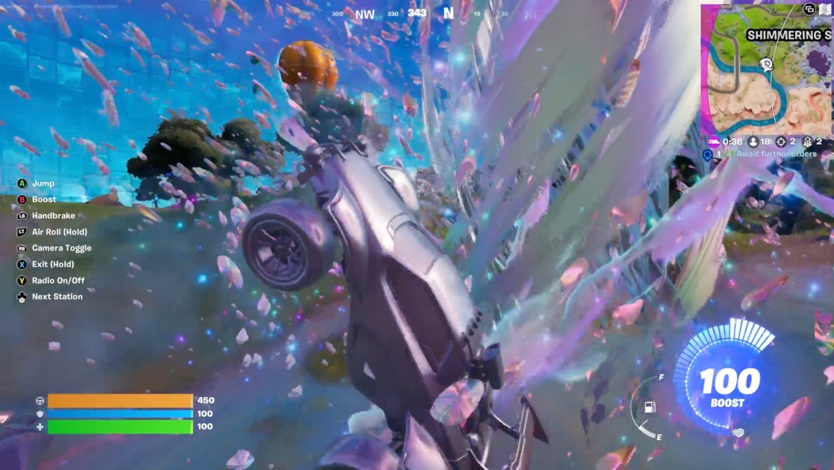 How to Perform a 720 Flip in an Octane in Fortnite - Touch, Tap, Play