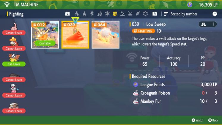 How To Get Low Sweep (TM039) in Scarlet and Violet and Pokémon That ...